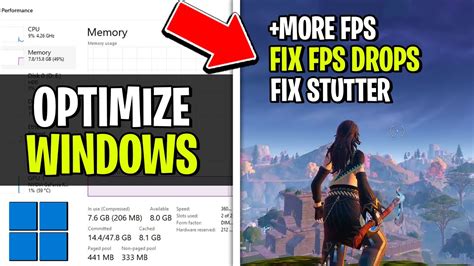 Change These Settings To Optimize Windows For GAMING BOOST FPS
