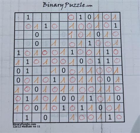 Help Me Solve This Binary Puzzle Rpuzzles