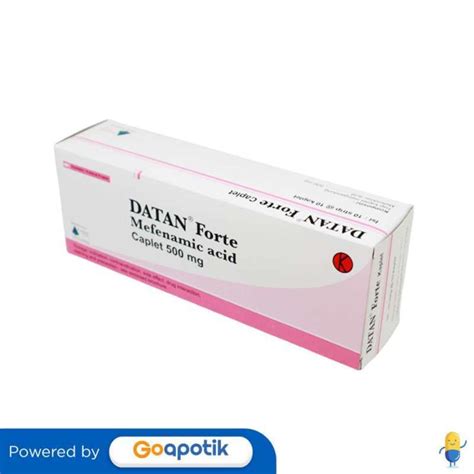 Jual Datan Forte 500 Mg Box 100 Kaplet Di Seller Apotek Dande Farma Penjaringan Sari Kota