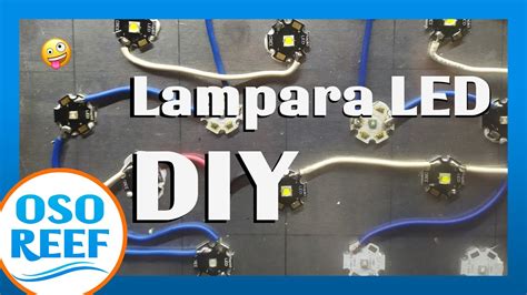 Lampara Led Diy Youtube