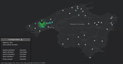 Web Interface Map — Cloudrf Documentation