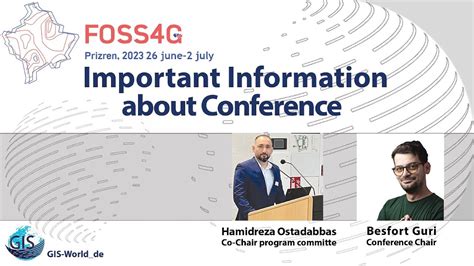 Foss4g Conference 2023 Youtube