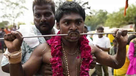 In Pictures Tamil Community Celebrates Panguni Uthiram Festival In Ahmedabad