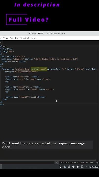 html 20c 💻 forms introduction html html5 html5tutorial html5course