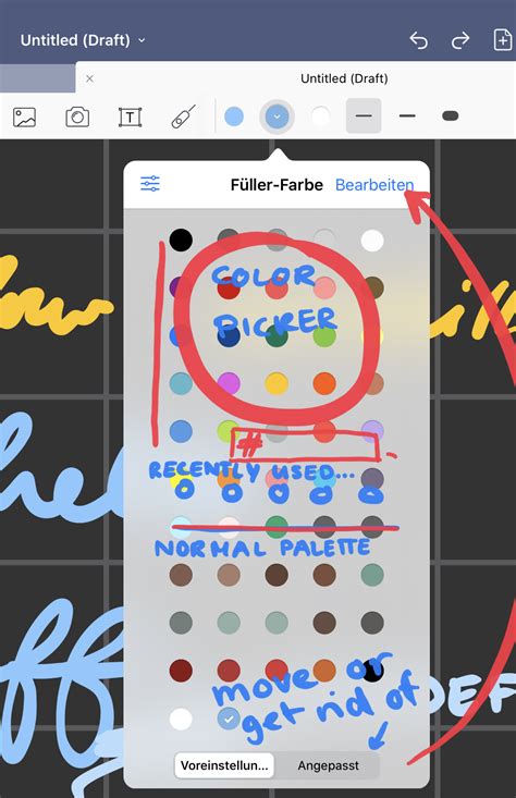 More Intuitive Color Picker Ideas For Improving Goodnotes