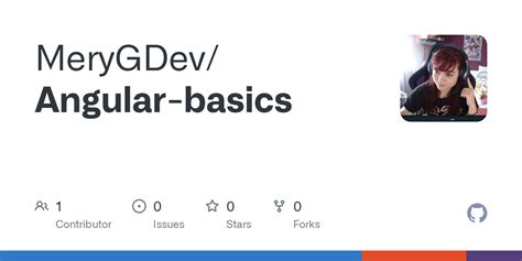 GitHub MeryGDev Angular Basics