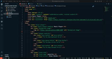 Mahesh Boga On Linkedin Frontend Frontendcompleted Musicplayer
