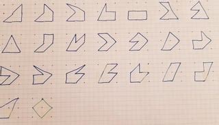 Tikz Pgf How To Draw A Grid Of Grids Of Polygons Without Explicitly Specifying The Positions