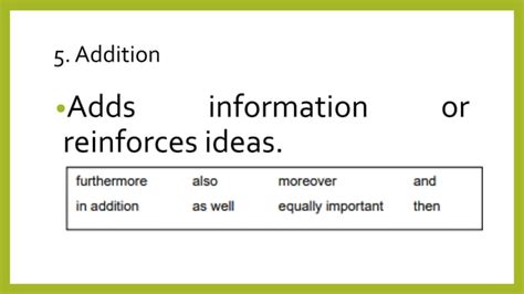 Transition Signals Pptx Educational Assessment Education