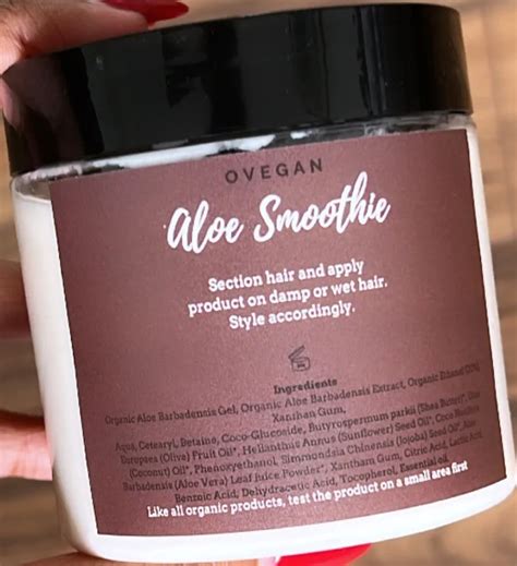 Ovegan Curl Enhancing Smoothie Ingredients Explained