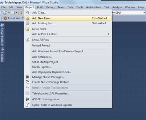 Updating The Tableadapter To Use Joins Mindstick