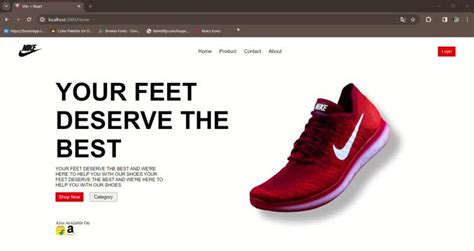 Reactjs Project For Nike Shop Ecommmerce App Omkar Ranjane Posted On The Topic Linkedin
