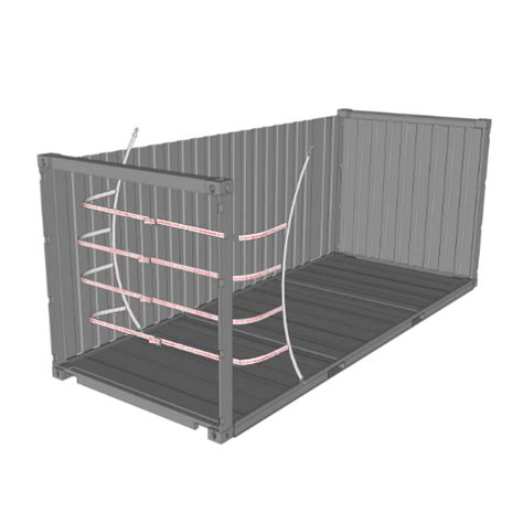 Load Lash Pro Container Lashing System 4 Horizontal Straps Heavy