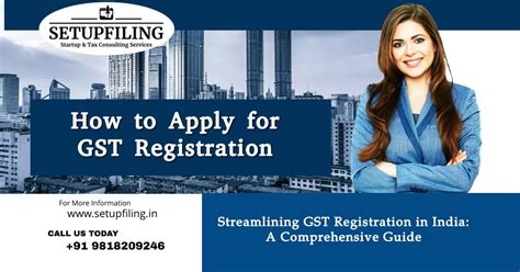 Streamlining GST Registration Process A Comprehensive Guide