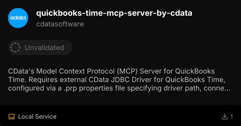 Quickbooks Time Mcp Server By Cdata Lobehub