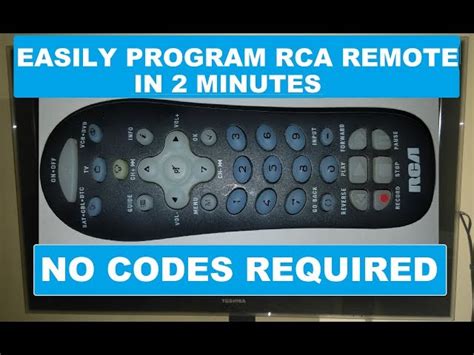 Electro Help Rca Rcr W Universal Remote Control