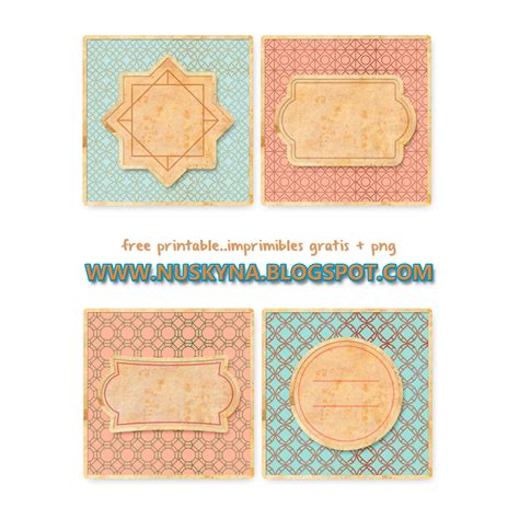 Free Printableimprimibles Gratis Png Scrapbooking Cards Atc