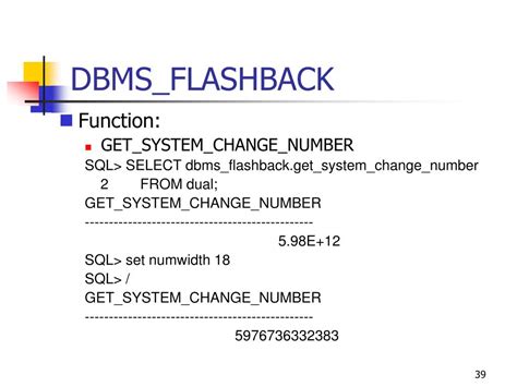Ppt Understanding Oracle9 I Automatic Undo Management And Flashback Query Powerpoint
