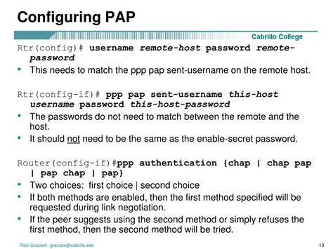 Ppt Ppp Authentication Protocols Powerpoint Presentation Free