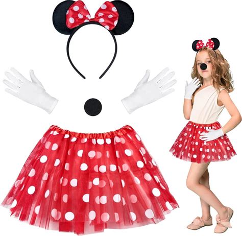 Minnie Mouse Skirt Costume Adult