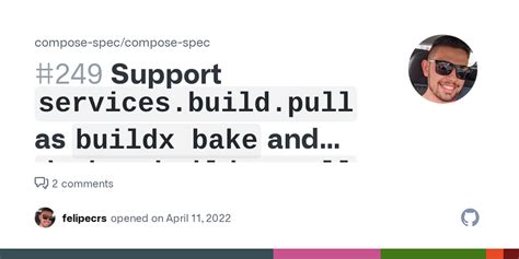 Support `servicesbuildpull` As `buildx Bake` And `docker Build Pull` Does · Issue 249