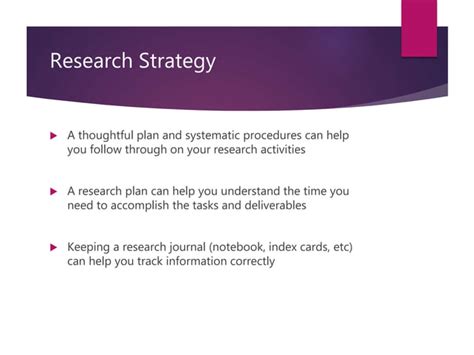 Research Process Selecting And Evaluating Sources Pptx Search