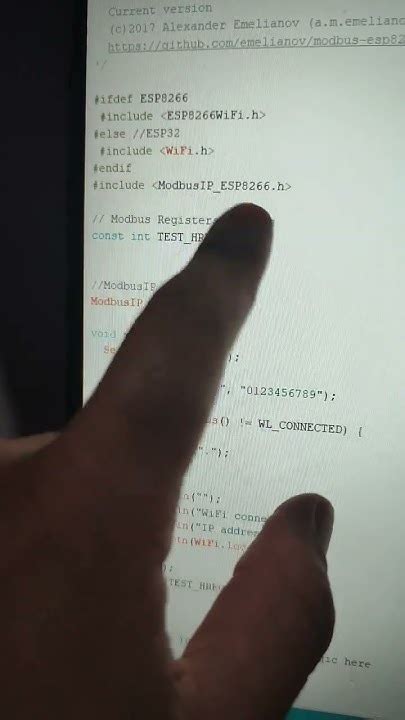 Esp32 Modbus Tcp Youtube