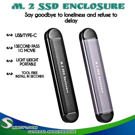 M Ssd Case Nvme Enclosure M To Usb Type C Ssd Adapter For Nvme Pcie Ngff Sata M B Key Ssd