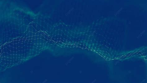 Visualizing Music With Big Data Particles A Futuristic Infographic Illustration Of Sound Waves