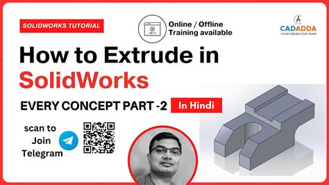 How To Extrude In Solidworks Tutorial Solidworks Tutorial For Beginner Extrude In Solidworks