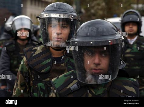 Iranian Basij Paramilitary Forces Attend A Rally Marking The 35th