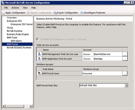 Biztalk Custom Configuration Bam Portal Tab Screenpng Sandro Pereira