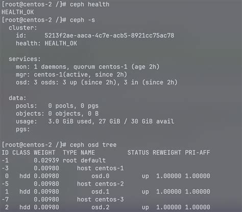 docker 容器内部署 ceph 集群 夜黎间盛开