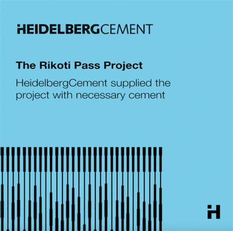 Hunnewell Cement • ჰანიველ ცემენტი On Linkedin Heidelbergcement Georgia The Rikoti Pass Project
