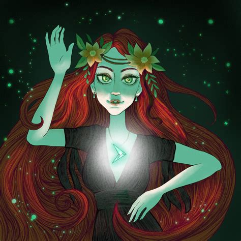 Иллюстрация Лесное волшебство в стиле персонажи | Illustrators.ru