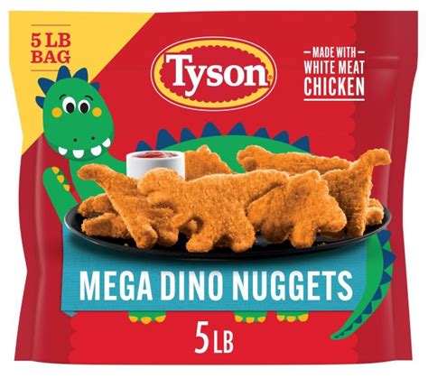 Tyson Releases New Mega Dino Nuggets