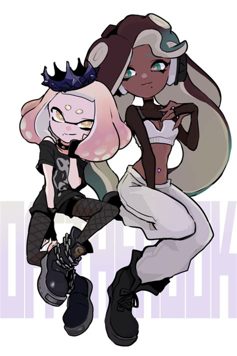 Marina And Pearl Splatoon And More Drawn By Imaikuy Danbooru