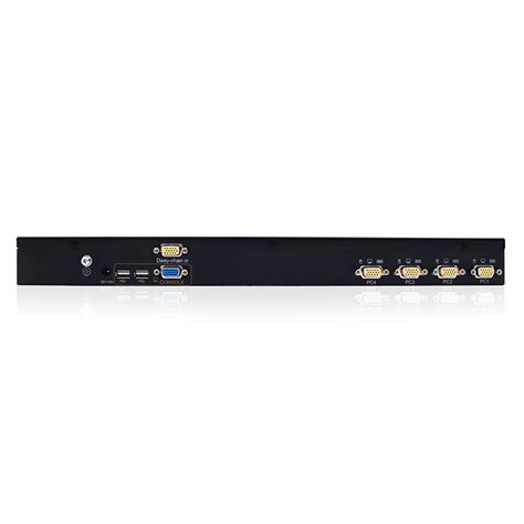 Rack Mount 4 Port Usb Vga Kvm Switch Kinan High Quality Kvm Switch Kvm Console Kvm Over Ip