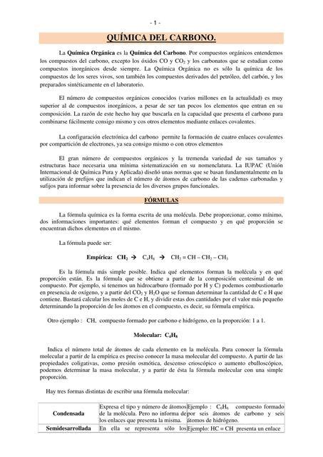 Quimica Organica Del Carbono Rocio Gutierrez Udocz
