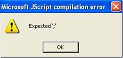 Kompilierungsfehler In Microsoft Jscript Beim Öffnen Einer Java