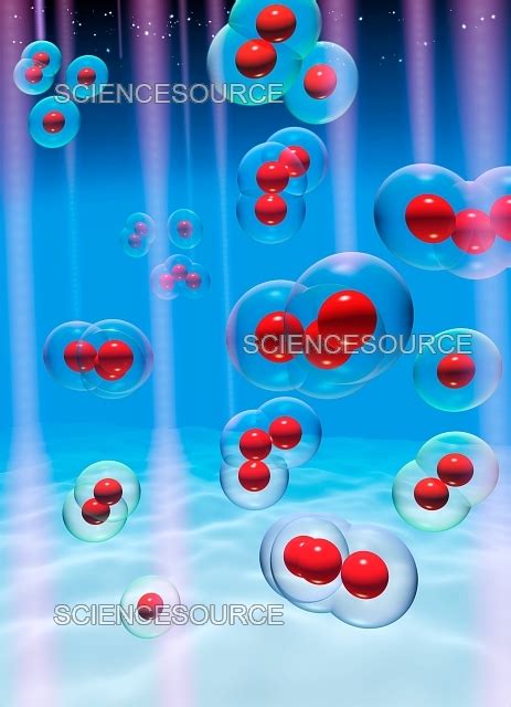 Ozone Molecules Stock Image Science Source Images