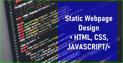 Static Webpage Design 4311603 Gtu Html Css Javascript Computer Bits Daily
