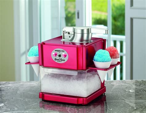 Waring Metallic Red Snow Cone Maker Key Features Price And Alternatives