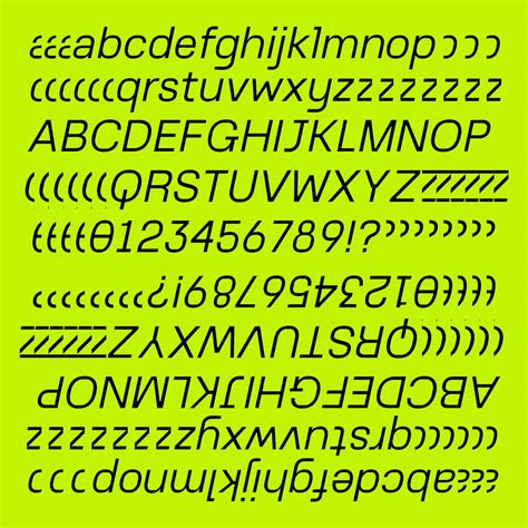 Variable Experimental Variable Font On Behance