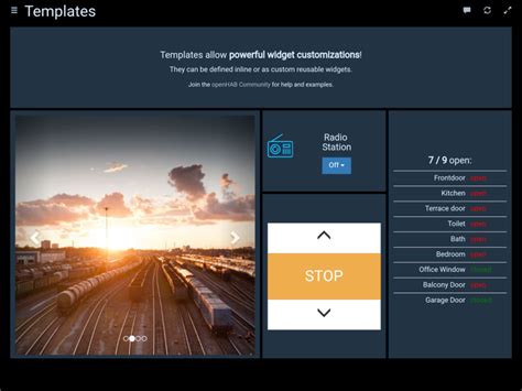 Habpanel Uis Openhab