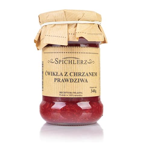 Ćwikła Z Chrzanem 340g Producent Naturalnych Syropów Konfitur Owoce