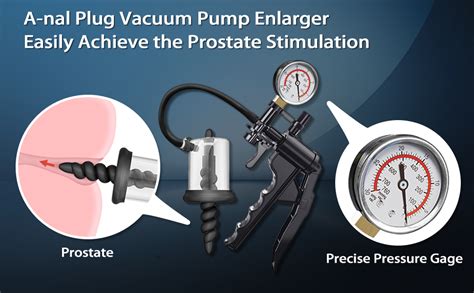 Anal Plug Vacuum Pump Enlarger Butt Plug Rose Bud Twist