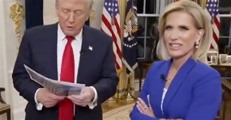 ‘a Big White Blob Laura Ingraham Doubts Trumps New Renovation
