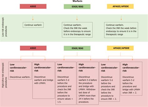 Endoscopy Anticoagulation Guidelines Asge At Beatrice Erickson Blog