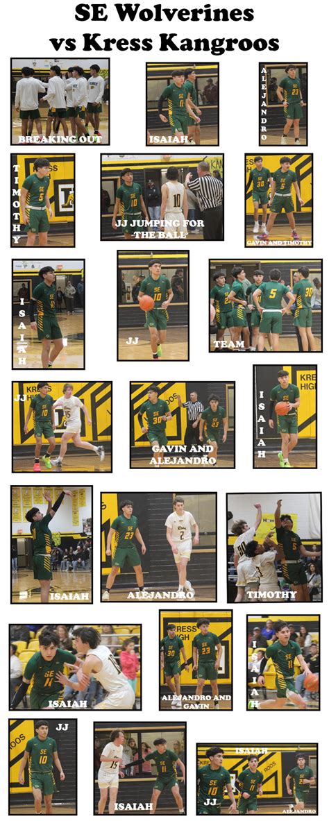 Springlake Earth High School Se Wolverines Vs Kress Kangaroos